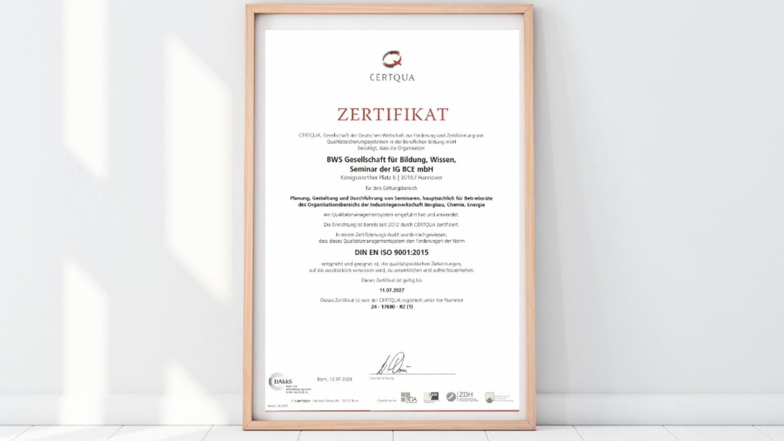 Über die IGBCE BWS: Weiterbildung, Netzwerk, Zukunft